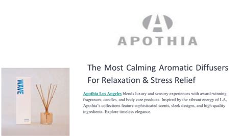 Ppt The Most Calming Aromatic Diffusers For Relaxation And Stress