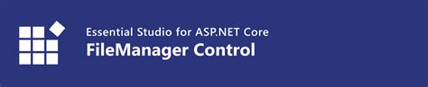 Aspnet Core Filemanager Syncfusion Aspnet Core Ui Controls Visual