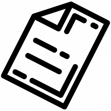 Document File Format Paper Text Data Icon Download On Iconfinder