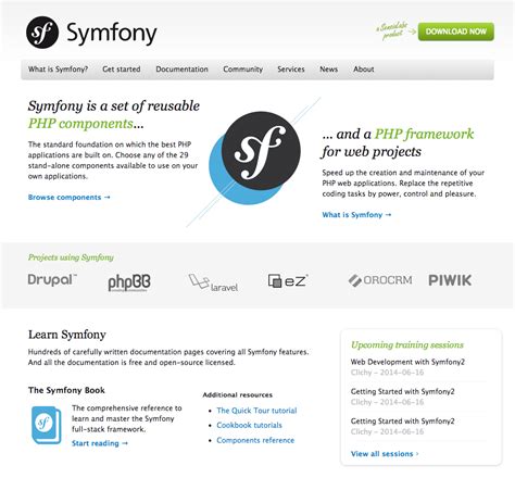 introducing the new symfony blog