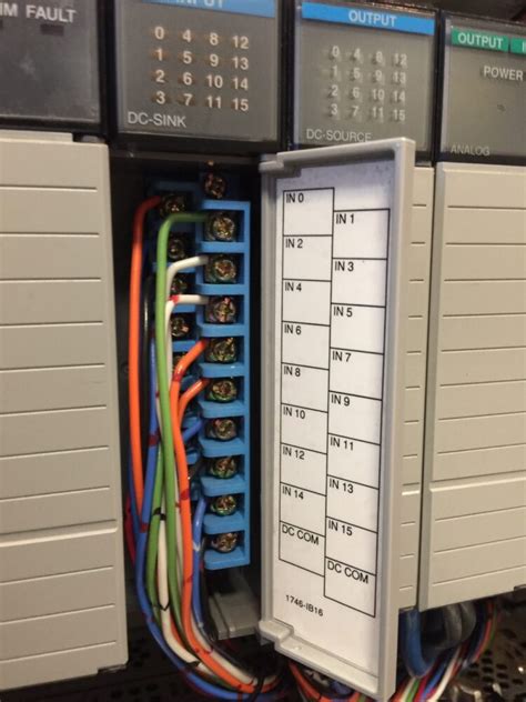 Slc 500 Digital Input Module Overview Status Lights And Replacement