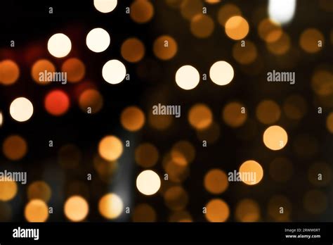 Abstract Motion Background Shimmering Glittering Particles With Bokeh