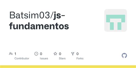 Github Batsim Js Fundamentos