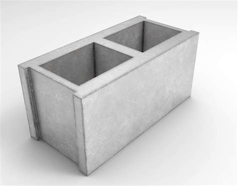 Cinder Block Pack 3d Model