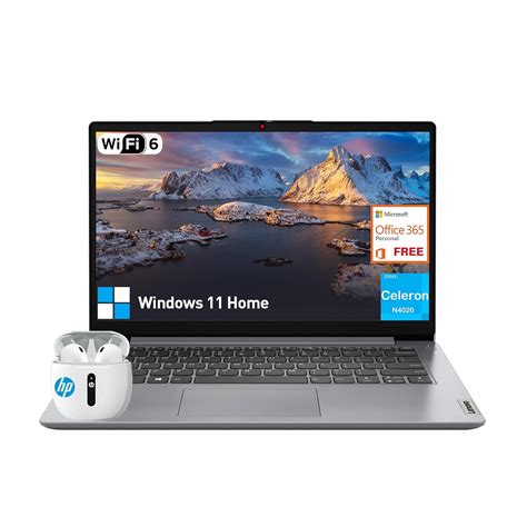 Lenovo Newest Ideapad Laptop Computer HD TN Display Light PC Intel Celeron N GB