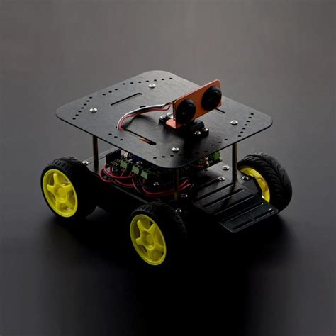 Pirate 4wd Arduino Mobile Robot Kit With Bluetooth 40 Kd Robot Kit