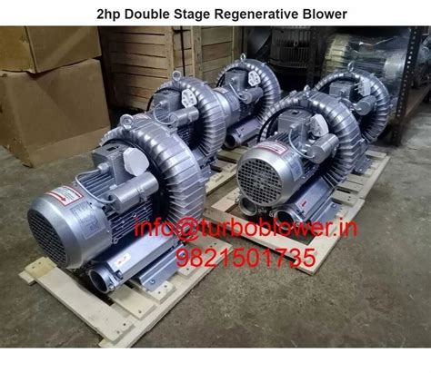 Double Stage Regenerative Blower At ₹ 15500 Regenerative Air Blower In Mumbai Id 26488904897