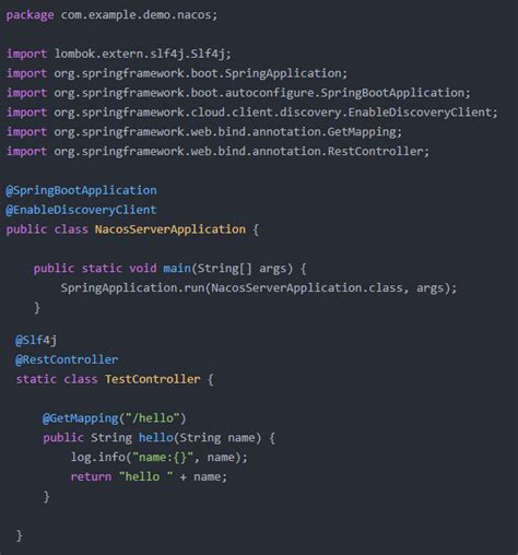 Springcloud Alibaba——服务注册与发现（nacos） 微服务
