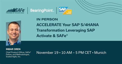 Christopher Shuherk On Linkedin Safe Scaledagile Saps4hana Agiletransformation