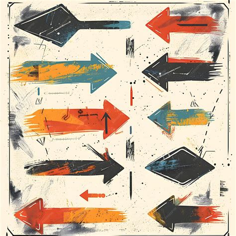 Vibrant Collection Of Intricately Designed Arrows Showcasing A Spectrum