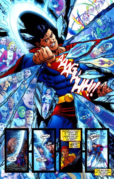 Superboy Prime Retcon Punch Vs Wally West Infinite Mass Punch
