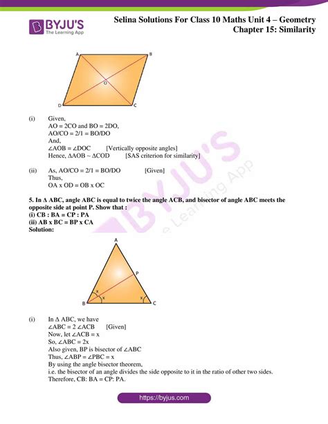 Selina Solutions Concise Mathematics Class 10 Chapter 15 Similarity With Applications To Maps