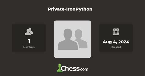 Private Ironpython Chess Club Private Ironpython Chess Club