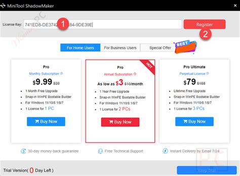 Minitool Shadowmaker Giveaway Key Free Download 2025