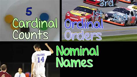 Cardinal And Ordinal Numbers Math Antics