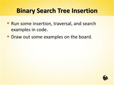 ppt binary trees and insertion powerpoint presentation free download