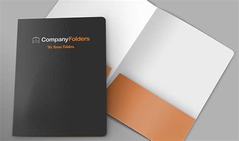 EZ Printing Graphic Design Prensentation Folder