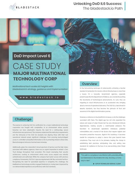 Unlocking Dod Il6 Success The Path