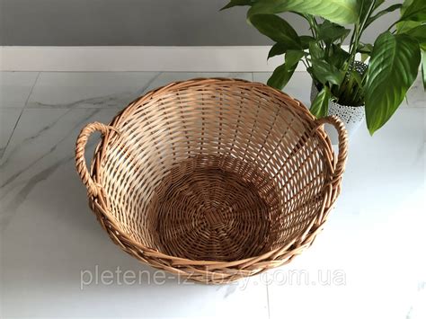 Плетена корзина із лози Корзина для квітів Id 1622384796 цена 400 ₴ купити на Prom Ua