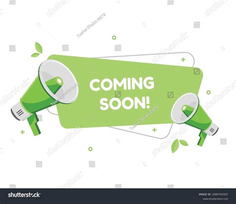 Exciting Announcement Something New Coming Soon Stock Vector Royalty Free 2584703337