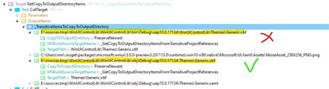 SDK Style Project Tries To Add Generic Xbf From An Incorrect Path Issue Microsoft