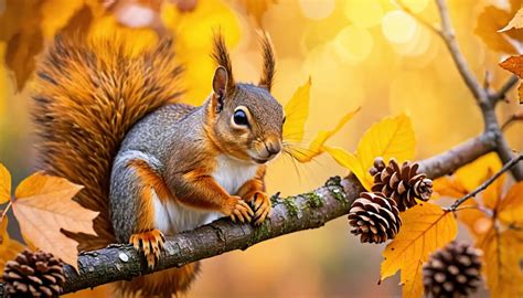 Male Squirrels Get Smarter In The Fall