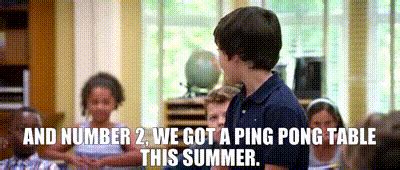 Yarn And Number 2 We Got A Ping Pong Table This Summer Wonder