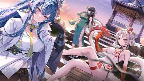 Arknights Nian Arknights Ling Arknights Dusk Arknights Anime