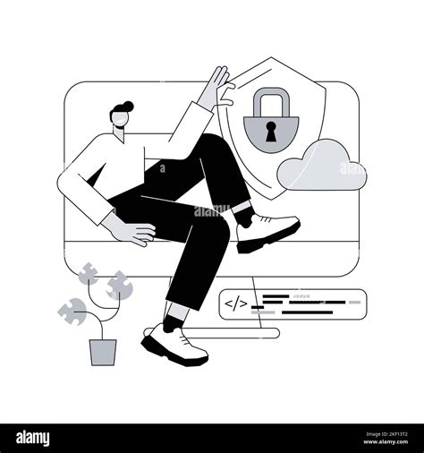 Data Privacy Abstract Concept Vector Illustration Internet Privacy Policy Information Safety