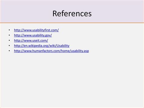 what is usability analysis pptx computer software and applications