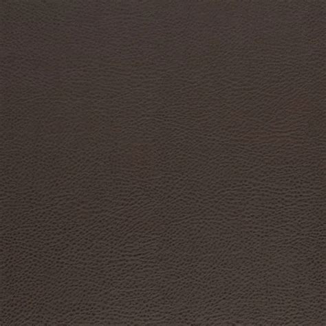 Walnut Brown Leather Grain Polyurethane Upholstery Fabric By The Yard