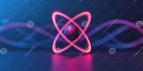 Vibrant Conceptual Artwork Of Quantum Particle In Superposition