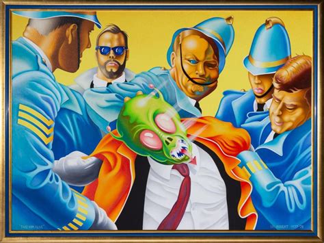 Lot Robert J Larson American 20th Century Take Him Alive 1977