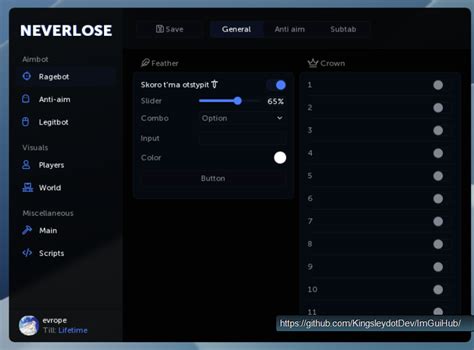 Github Kingsleydotdevimgui Menus Collection Of Custom Imgui Menus