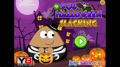 Pou Halloween Slacking Flash Game Walkthrough 20242025 Youtube