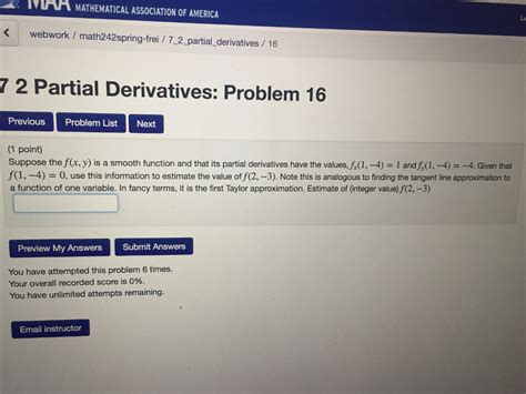Solved Iviaa Association Of America Mathematical K Webwork