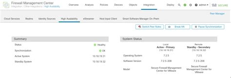 Configure High Availability On Fmc Cisco