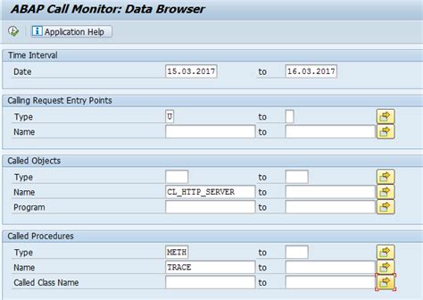 Abap Call Monitor Scmon Analyze Usage Of Your Sap Community