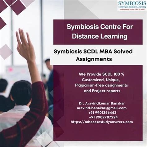 Symbiosis Scdl Solved Assignments Help In New Delhi Id 2854559724430
