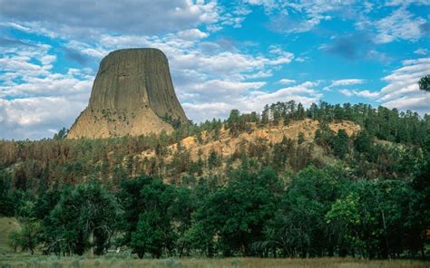 Der Devils Tower In Wyoming