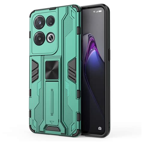 For Oppo Reno8 Pro 5g Supersonic Pc Tpu Shock Proof Phone Case Green