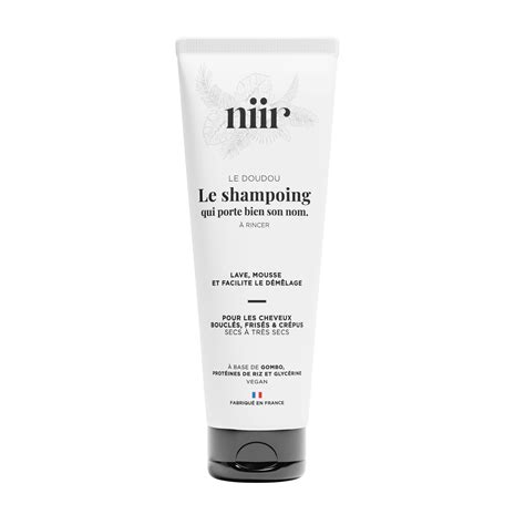 Shampoing Le Doudou Niir Naturel Doux Et Nourrissant