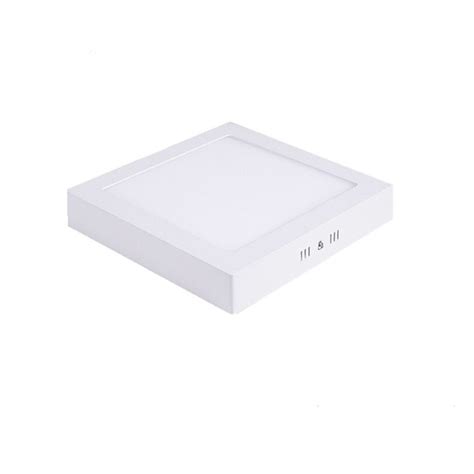 12w Square Surfaced Mounted Slim Led Panel Light Commercial Led Flat Panel Ceiling Light Surface