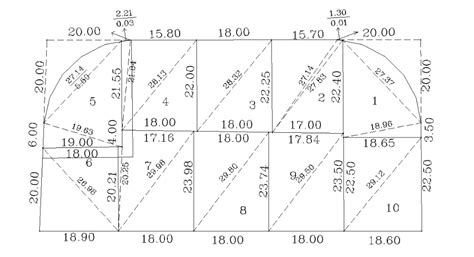 Master Plan Of Plotting Design With Dimension Dwg Drawing Artofit