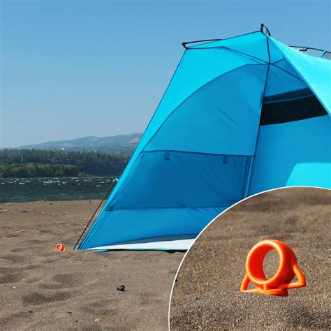 Nite Ize Orange Screw Ultimate Ground Anchors Large Package Of 2