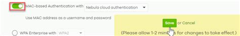 [nebula] How To Configure Mac Based Authentication For Wireless Network