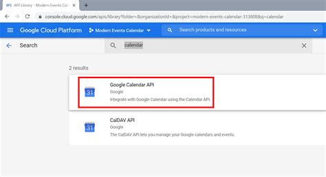 Creating Google Calendar API Key MEC Knowledgebase