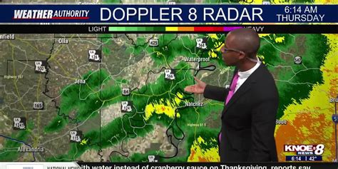 Knoe Thursday Morning Forecast With Meteorologist Devonte Dixon
