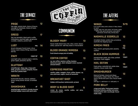 The Coffin Bar Lemon Street — Spring House Brewing Co