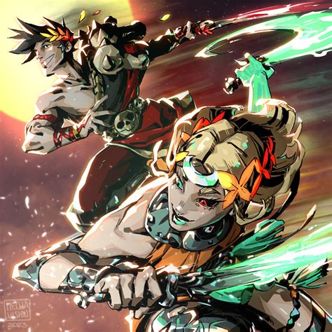 Artstation Zagreus And Melinoe